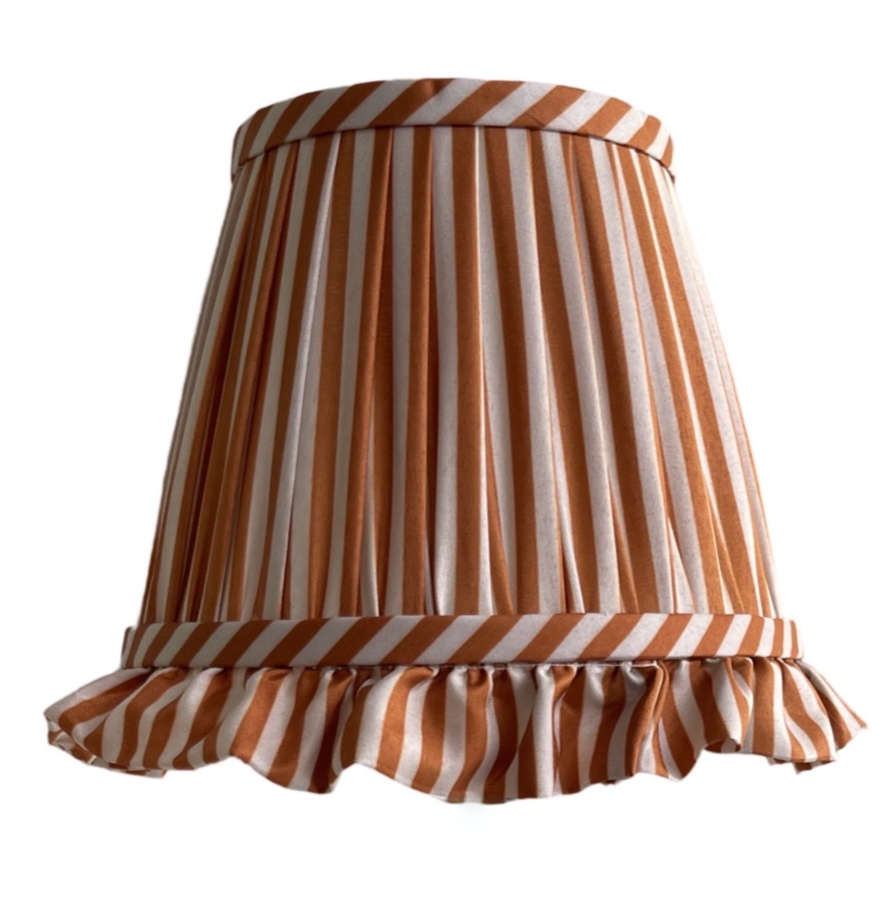 'Raffles' Lamp Shade - Tan Stripe – Hutch Table Accessories